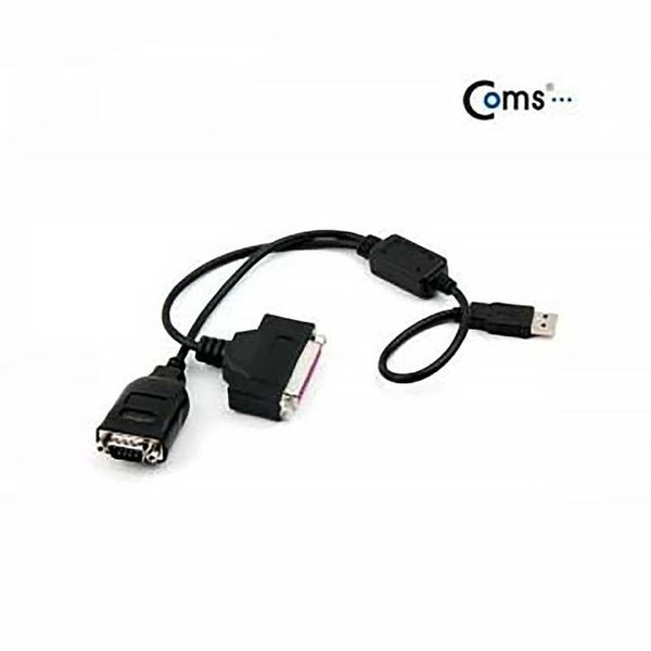 컨버터 젠더 Coms USB 시리얼/페러렐 콤보형RS232/DB25 - SSG.COM