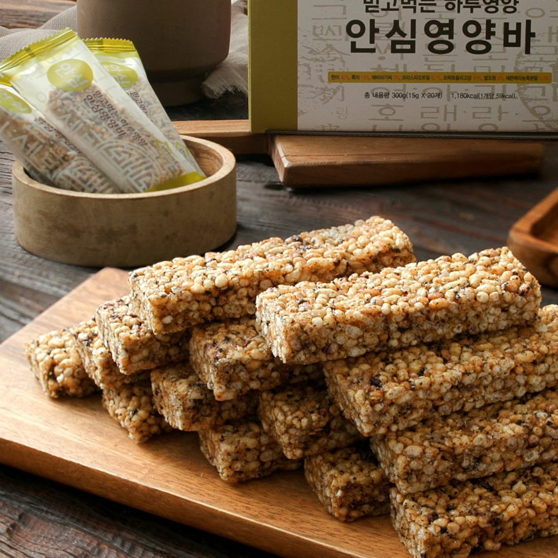 믿고 먹는 하루영양 안심영양바 30입 * 4박스(15g * 30입 * 4박스 / 총 1800g, 120입), 믿고 사는 즐거움 SSG.COM