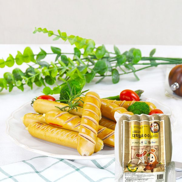 선앤두 대학찰옥수수소시지 후랑크 300g(60g x 5개) - SSG.COM