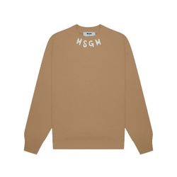 MSGM 엠에스지엠 24 브러쉬드 로고 맨투맨 (3640MM119 247000 23) 73305064 - SSG.COM