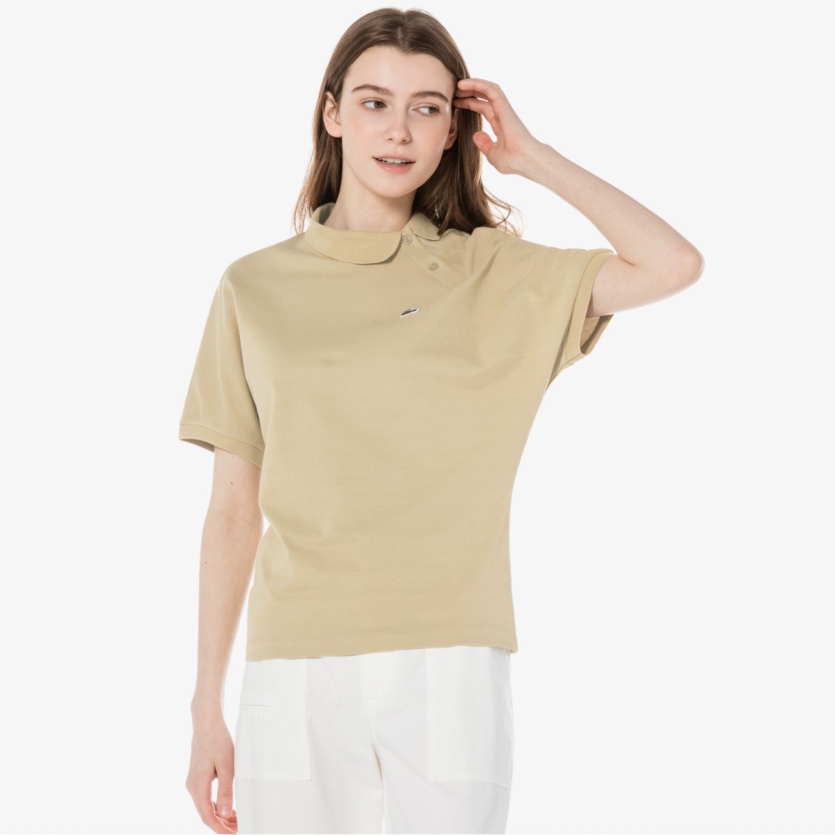 여성 릴랙스핏 사선 플라켓 폴로 셔츠 PF360E-53G KU4 - SSG.COM