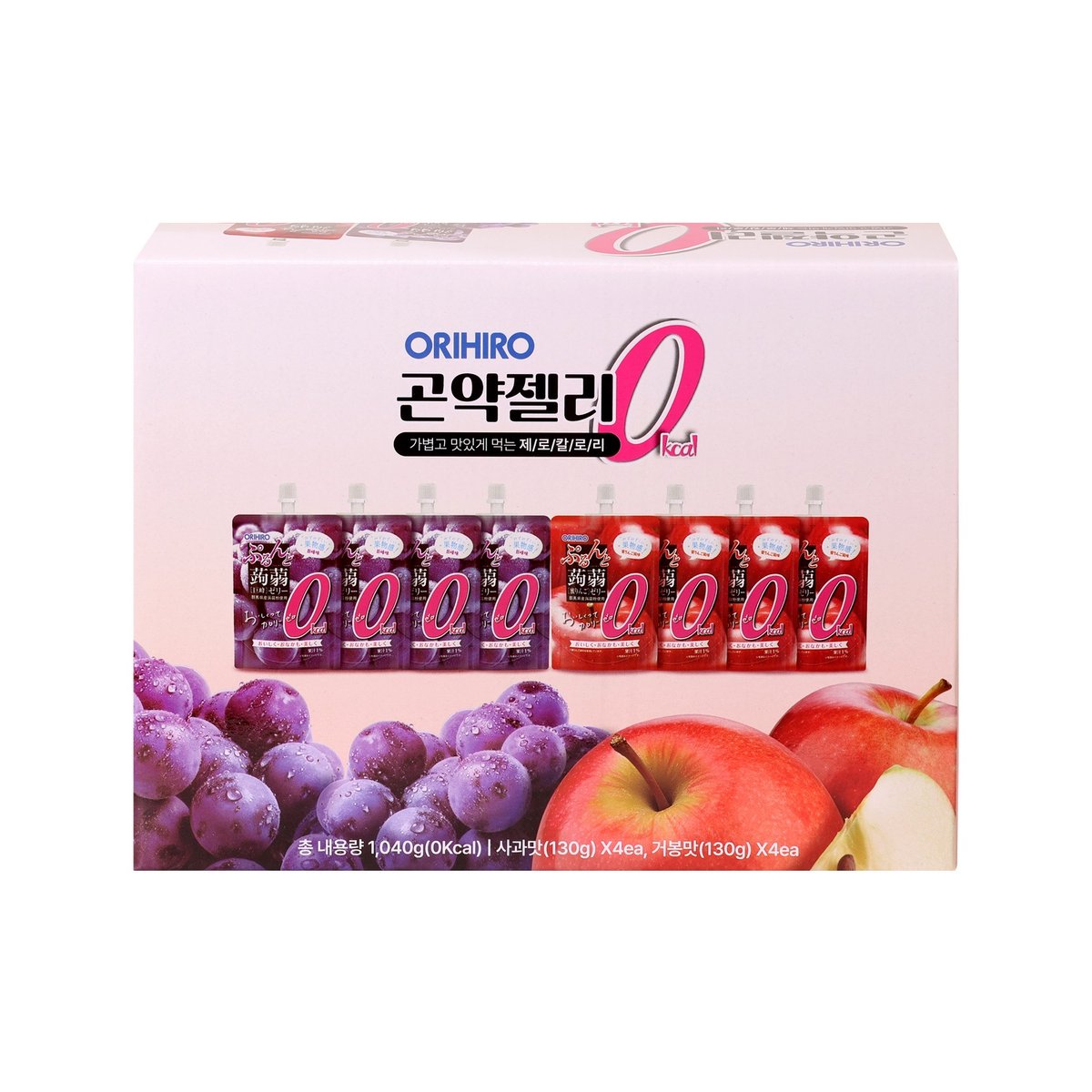 오리히로 0Kcal 과일 곤약젤리 8개입 - SSG.COM