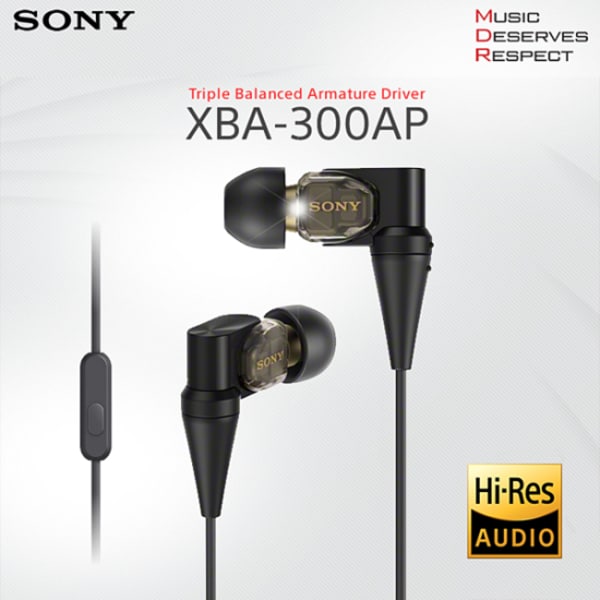 SONY 소니 XBA-300AP 트리플 밸런스드 아마추어 이어폰 - SSG.COM