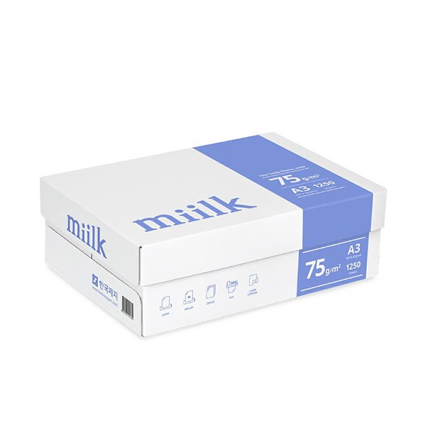 밀크 A3 75g 1250매 SAMU(S) - SSG.COM