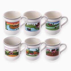 빌레로이앤보흐 디자인나이프 머그잔 300ml 2P세트 - SSG.COM