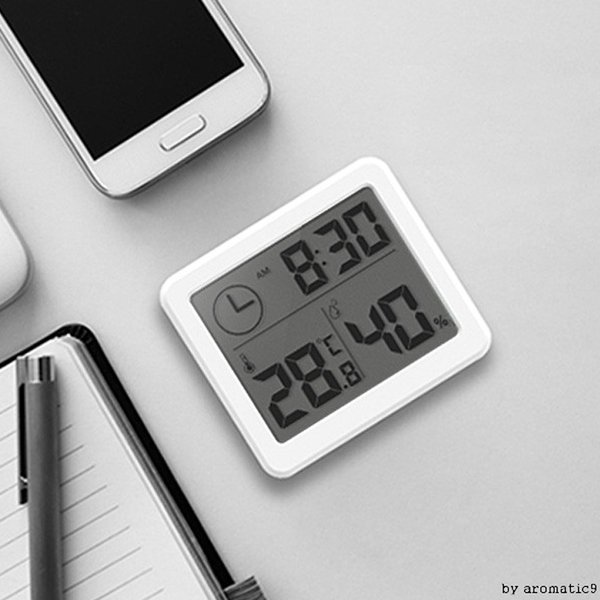 [데팡스] BIG LCD 스마트 디지털 온습도계 - SSG.COM