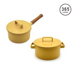 [365메소드] 법랑 냄비 2종세트 (16편수 + 20cm 양수냄비 ) - SSG.COM