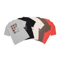 N252UTS991 크로우 유니 COOL MAX 바르셀로나 그래픽 세미오버핏 반팔티셔츠 5종택 1 - SSG.COM