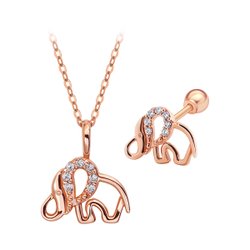 [골드팡] 18k 행운코끼리 세트 - SSG.COM