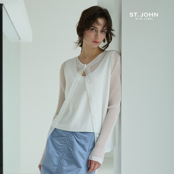 [온플] 25SS 펀칭 플리츠 가디건 - SSG.COM