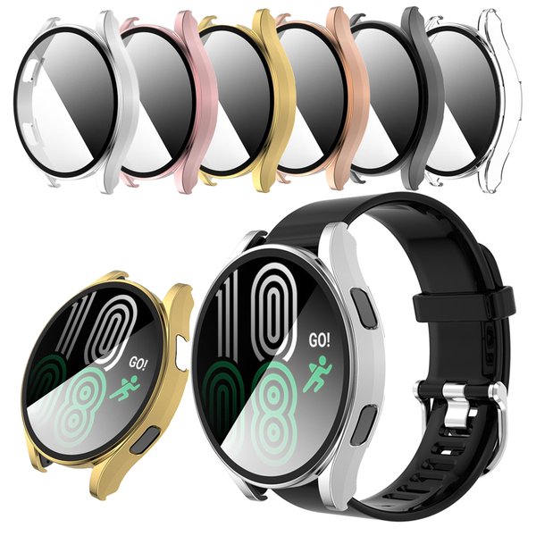 갤럭시워치4 5 베젤링 메탈 골드 블랙 실버 투명 강화유리 케이스 40mm 44mm - SSG.COM