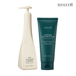 [본딩트리트먼트10ml*2EA증정][각질케어SET] 데이/나이트 콜라겐 샴푸+카로틴 쿨링 스케일러 - SSG.COM