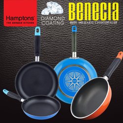 햄튼 베네시아 다이아몬드 후라이팬 4종세트(20cm+26cm+28cm+궁중팬26cm) - SSG.COM