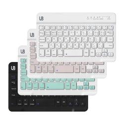 아트박스/유비에이씨씨 UBAcc BK1 블루투스키보드 휴대용 10인치 무선 키보드 - SSG.COM