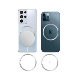 Hi 하이온 맥세이프 호환 마운트 플레이트 실버 메탈 스틸보드 디스크링 2p 1Set - SSG.COM