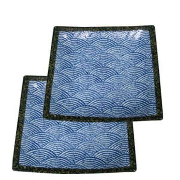 나미 접시 도자기 사각 나눔 앞 ML 2P 대 - SSG.COM