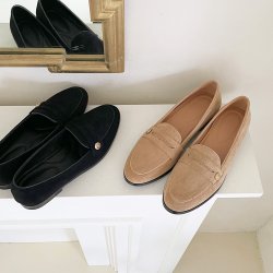 미노르 2type 골드버튼 로퍼 2cm - SSG.COM