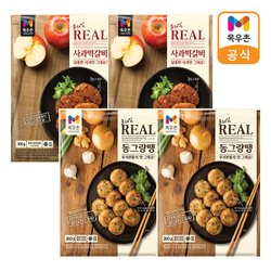 목우촌 사과떡갈비 300gx2개+리얼 동그랑땡 300gX2개 - SSG.COM