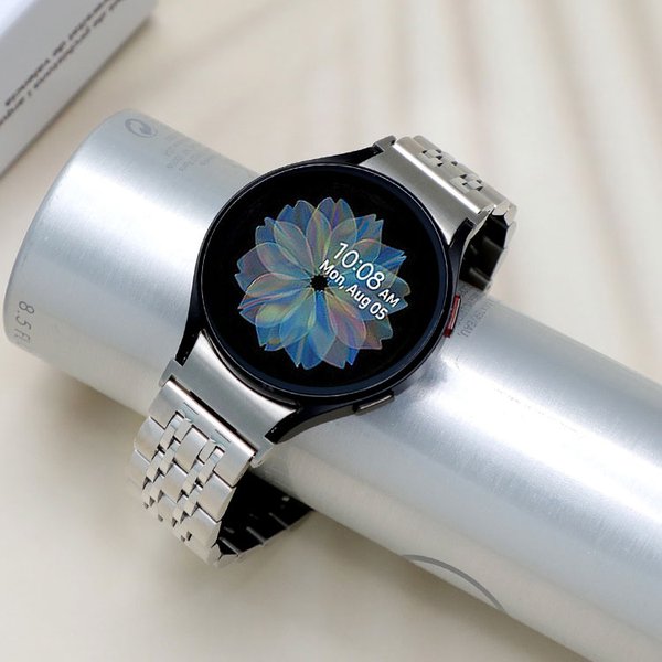 발렌티노루디 VRG111-WT 갤럭시워치 4 전용 메탈밴드 스트랩 20mm - SSG.COM