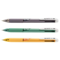 마이볼 3색볼펜 0.38mm - SSG.COM