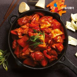 [CJ프레시웨이]이츠웰 부쳐스킷 닭갈비 밀키트 560g x 2팩 - SSG.COM