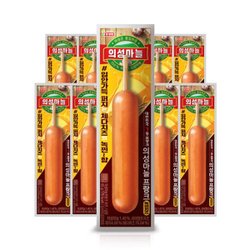롯데 의성마늘 프랑크 녹찐 치즈 햄꼬지 65g 10개 - SSG.COM