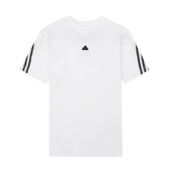아디다스 키즈 퓨처 아이콘 3S 주니어 아동 삼선 반팔 티셔츠 화이트 HR6309 - SSG.COM