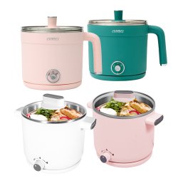 리빙센스 멀티 쿠커 1.5L 라면 포트 전기 냄비 여행용 휴대용 캠핑용 - SSG.COM