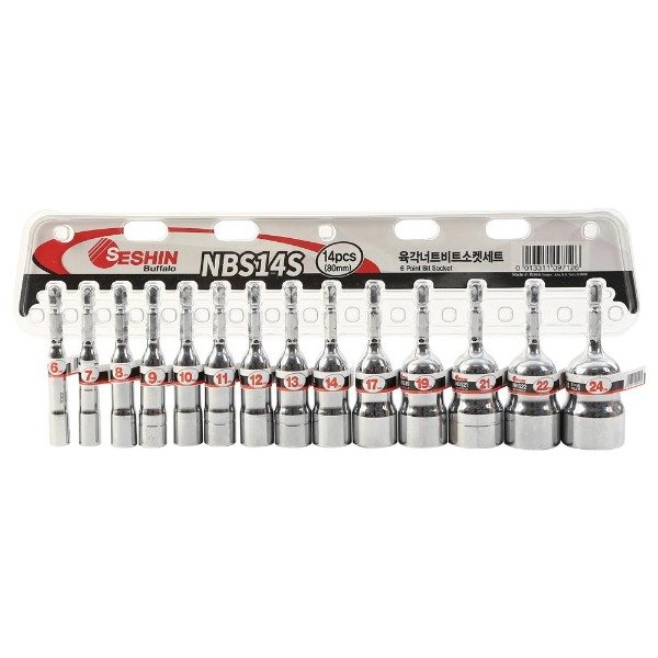 세신 육각 너트 비트 소켓 복스알 세트 NBS14S (117-1420) - SSG.COM