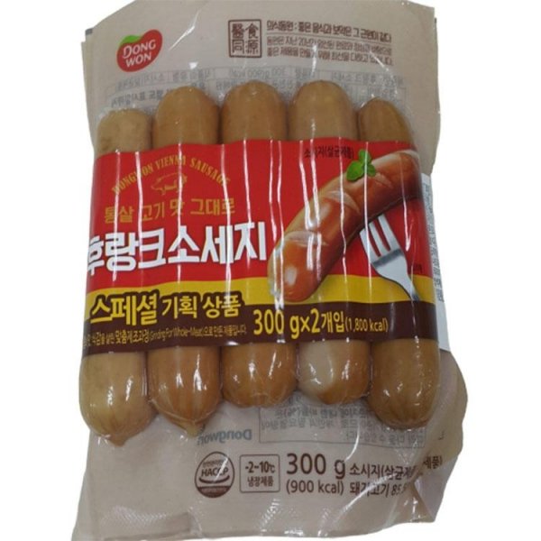 동원 후랑크 소시지 300G 2입 - SSG.COM