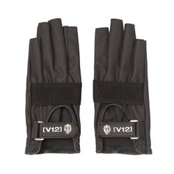 [V12] SOLID OPEN FINGER GLOVES_V21B5GV688_BK - SSG.COM