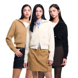 WOMAN 헤어리 집업 가디건 [3COL] / WBC3L04514 - SSG.COM