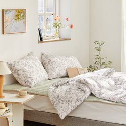 [파르페by알레르망] 로지 60수 면모달 무봉제 차렵이불패드세트 S/SS - SSG.COM