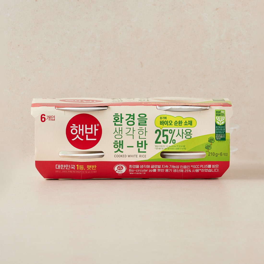 CJ 환경을 생각한 햇반 6입(210g*6), 믿고 사는 즐거움 SSG.COM