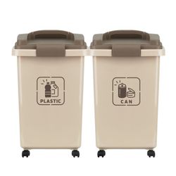 다용도 사무실 야외 솔보 30L 50L 쓰레기통 2P - SSG.COM