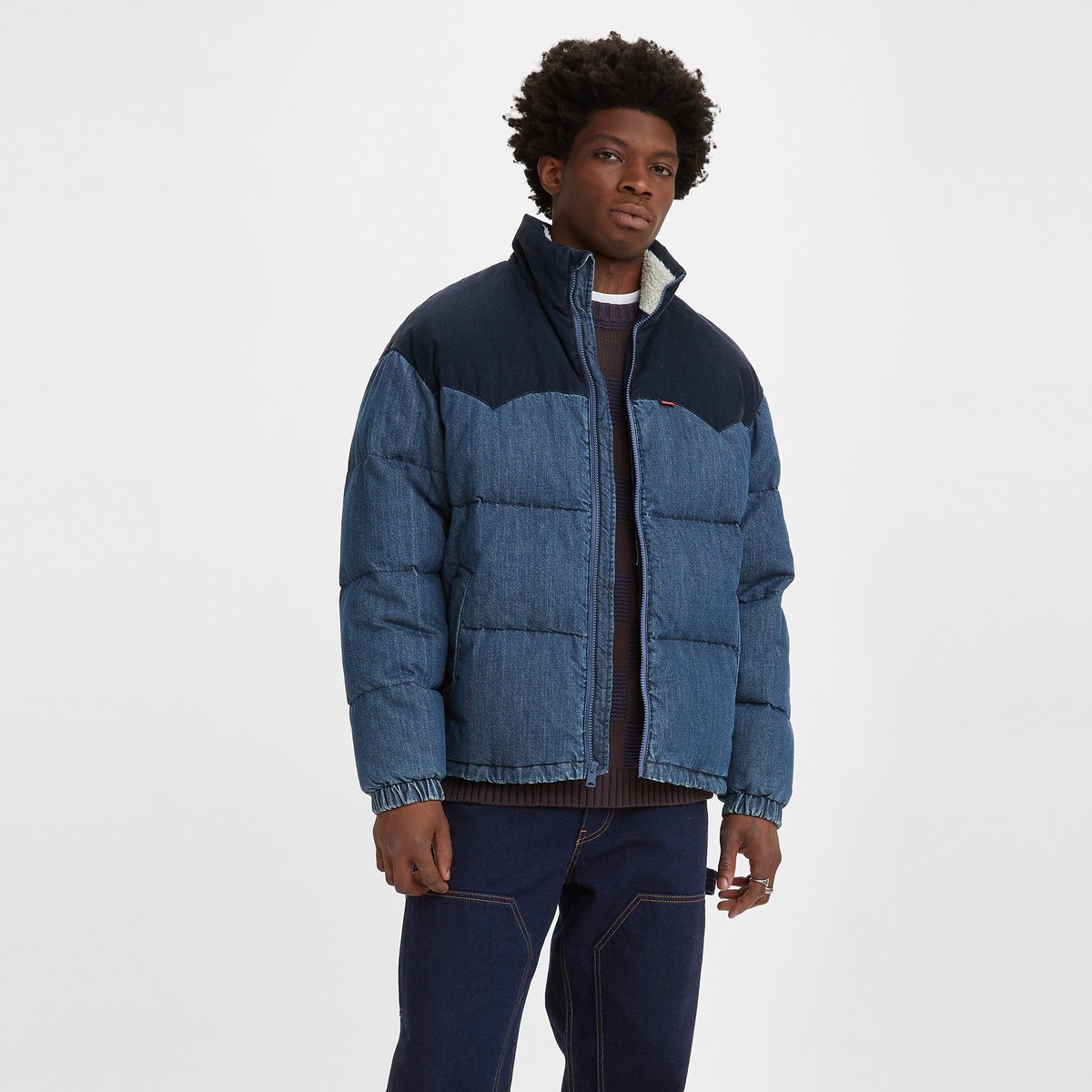 리바이스 남성 슈퍼 푸퍼 오리털 다운재킷 A07260002 (A0726-0002) - SSG.COM