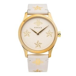 구찌 YA1264096 G-타임리스 비 스타 공용 가죽시계 38mm - SSG.COM
