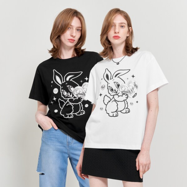 WOMAN 레빗 루즈핏 티셔츠 [2COL] / WBC2L01521 - SSG.COM