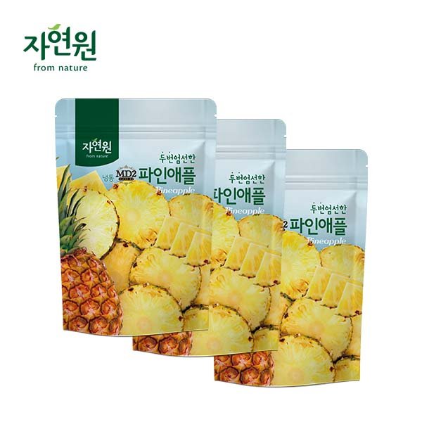 [자연원]두번엄선한 냉동 MD2 파인애플 1.3kg x 3팩 - SSG.COM