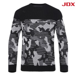 [JDX] 남성 방풍 카뮤패턴 자가드 라운드(X1SFSPM11BK) - SSG.COM