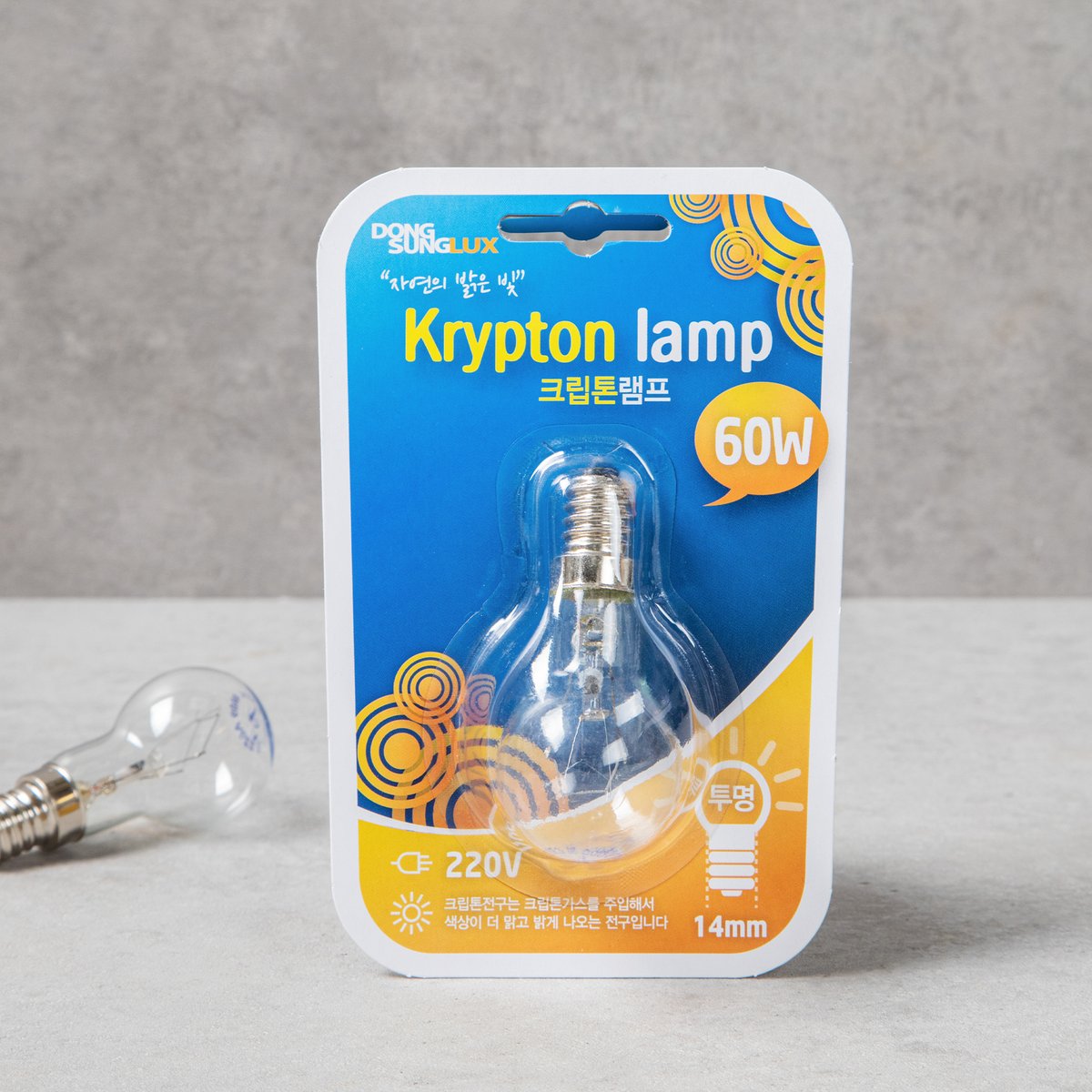 미니 크립톤 전구 (60W/투명/E14) - SSG.COM