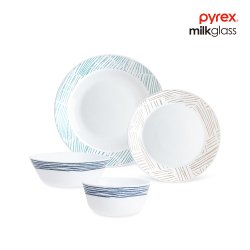 파이렉스 밀크글라스 지오메트리카 1인 4P - SSG.COM