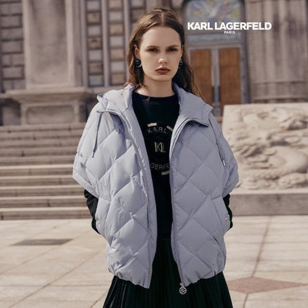 [시흥점] 칼라거펠트 23FW 헝가리 구스 다운 케이프 베스트(80115173) - SSG.COM