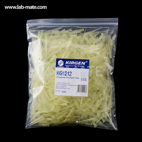 [KIRGEN] 피펫팁 Standard 200ul Yellow Bulk Type 비멸균 1,000개입 HKG-1212 - SSG.COM