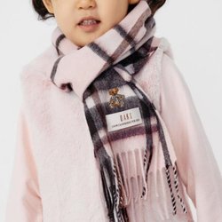 DBMU3F972P2[DAKS MUFFLER][DAKS KIDS]핑크 하우스체크 캐시미어100% 머플러 - SSG.COM