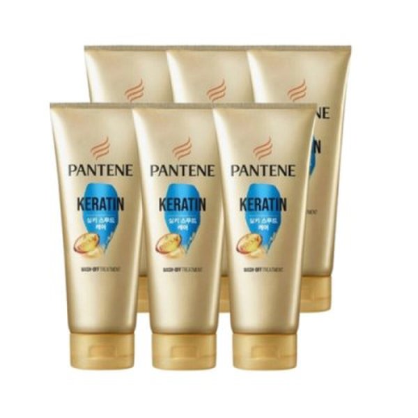 팬틴 트리트먼트 실키스무드케어 트리트먼트 220ml 6개 - SSG.COM