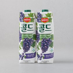 델몬트 콜드 포도100% 1L*2팩 - SSG.COM