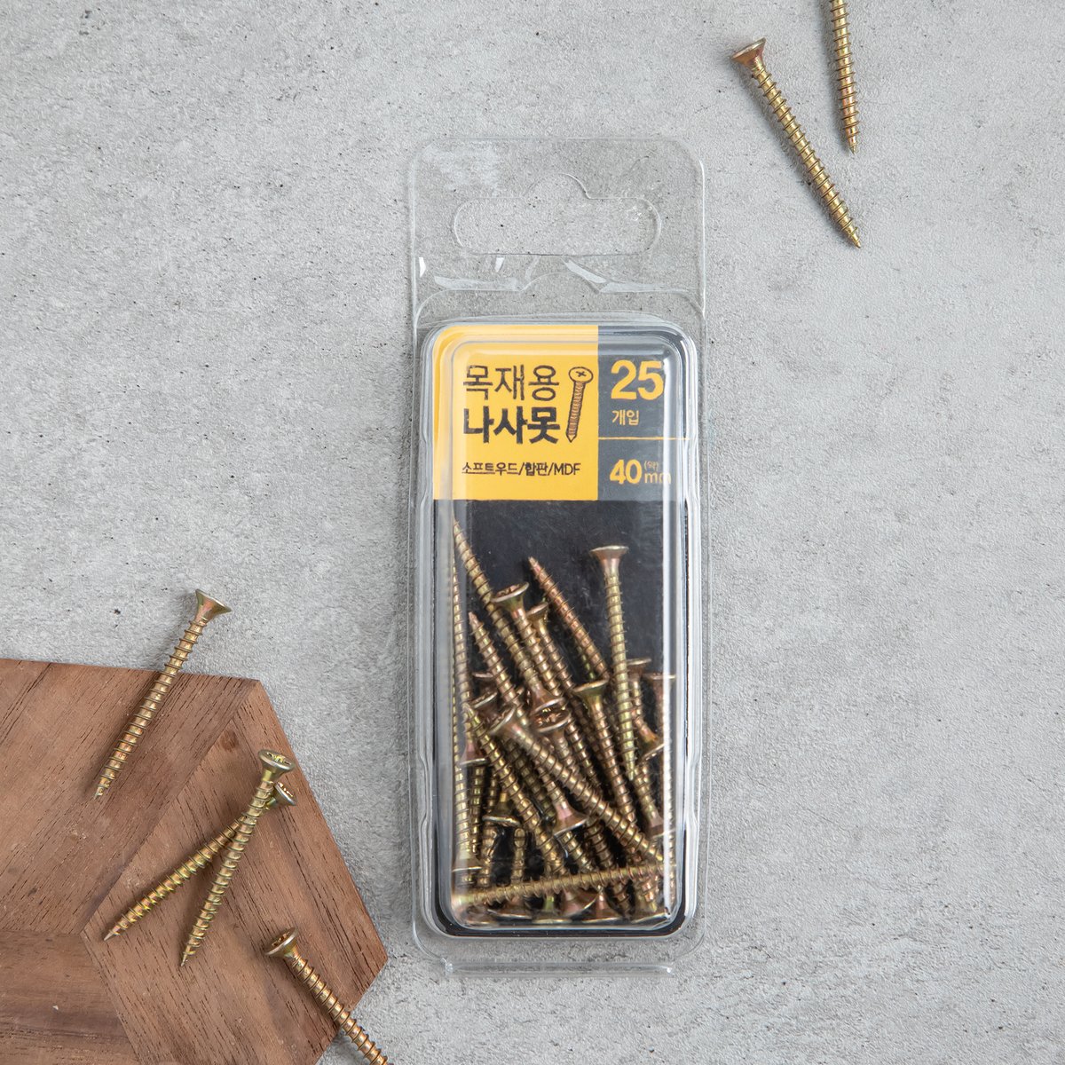 제로나인 목재용 나사못 20P - 40mm - SSG.COM