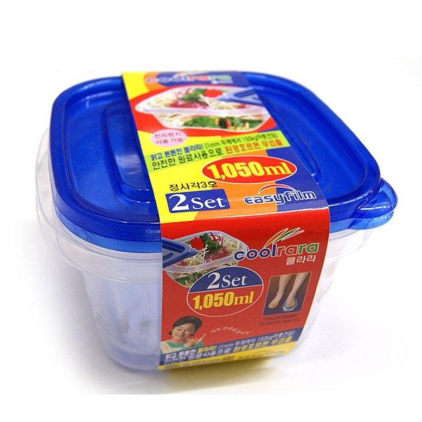 IS 쿨 정사각3호1050ml 2P X ( 2매입 ) - SSG.COM