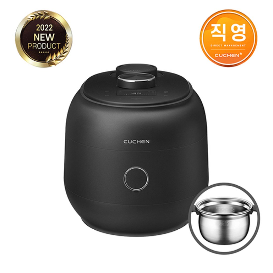 쿠첸 121ME 밥솥 3인용 홈IoT 올스테인리스 IH전기압력밥솥 CRT-RPS0310K, 믿고 사는 즐거움 SSG.COM